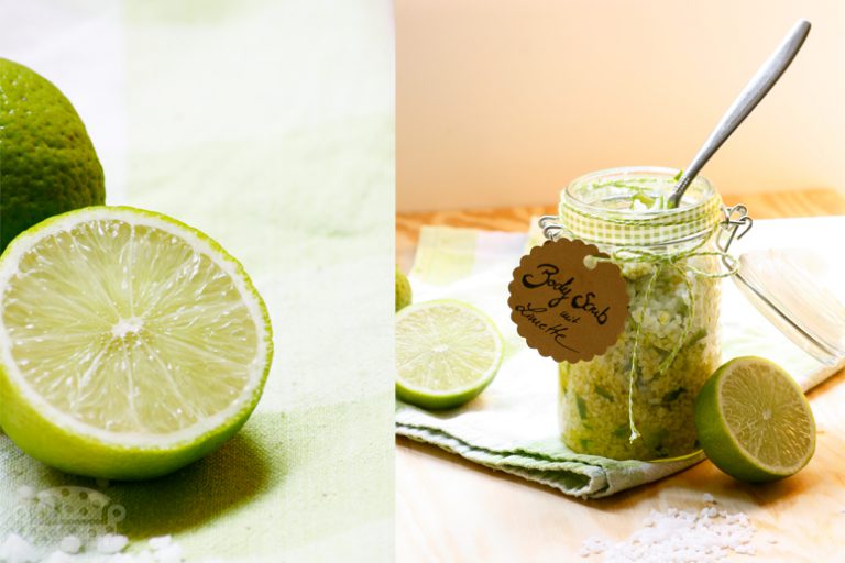 Selbstgemachter Body Scrub mit Limette - limango Magazin