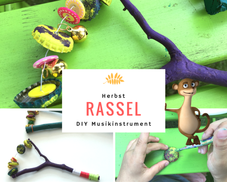 Musikinstrumente basteln: Meine selbstgemachte Rassel - limango Magazin