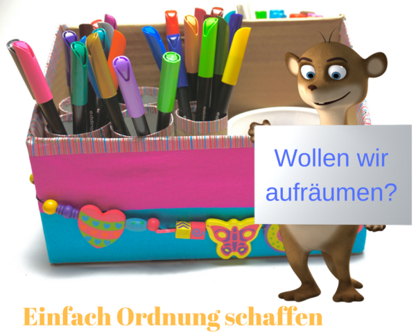Basteln mit Kindern: Ich bastle einen Stiftehalter aus altem Karton ...